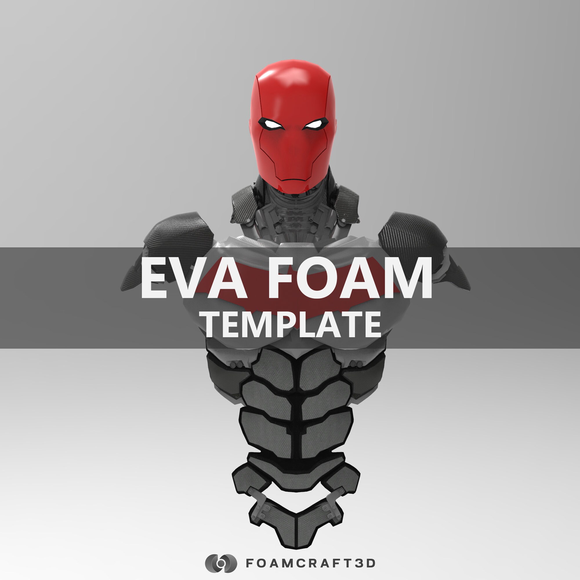 Red Hood Rebirth Full Body Wearable Armor Template for EVA Foam PDF/PDO ...