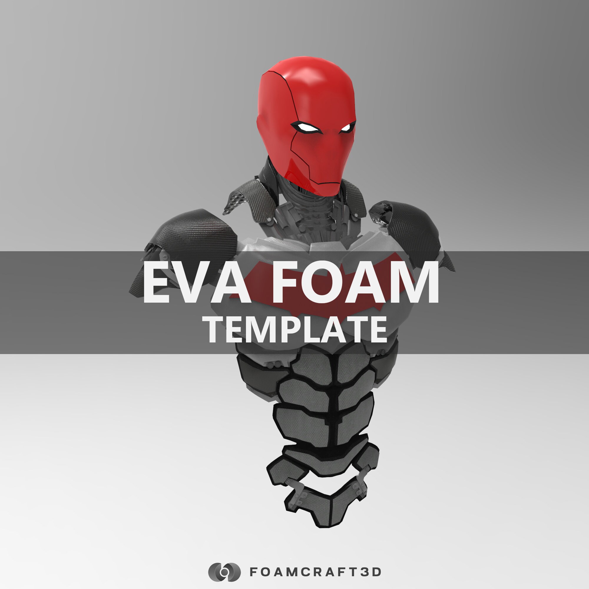 Red Hood Rebirth Full Body Wearable Armor Template for EVA Foam PDF/PDO ...