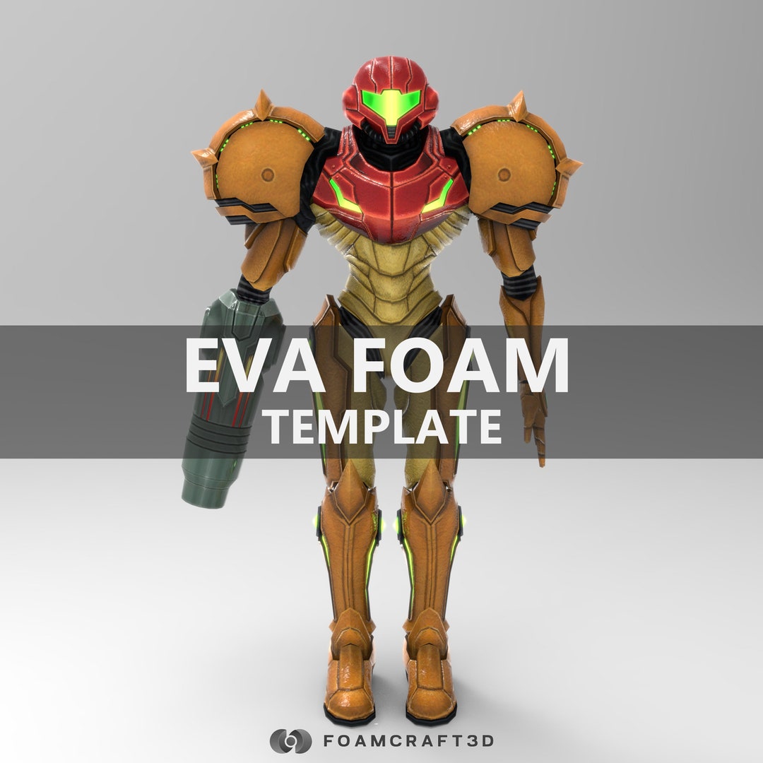 Samus Prime Full Body Wearable Armor for EVA Foam Material PDF/PDO - Etsy