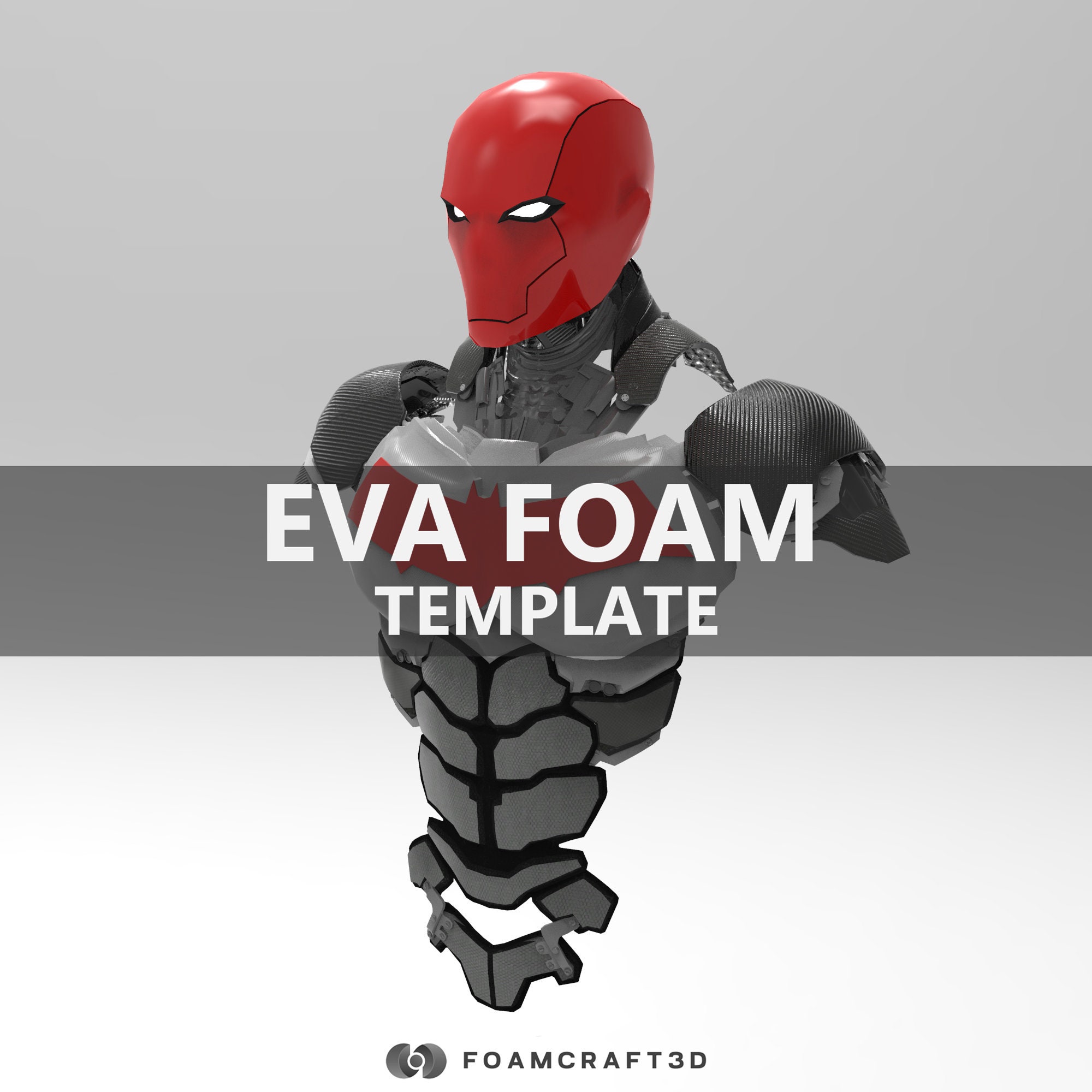 Red Hood Rebirth Full Body Wearable Armor Template for EVA Foam PDF/PDO ...