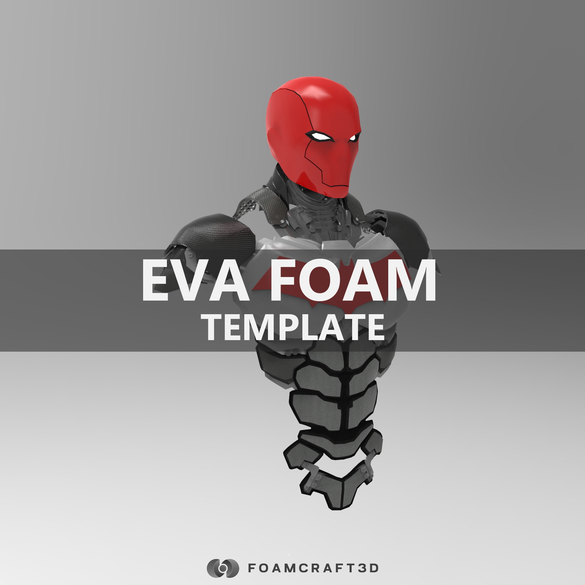 Red Hood Rebirth Full Body Wearable Armor Template for EVA Foam PDF/PDO ...