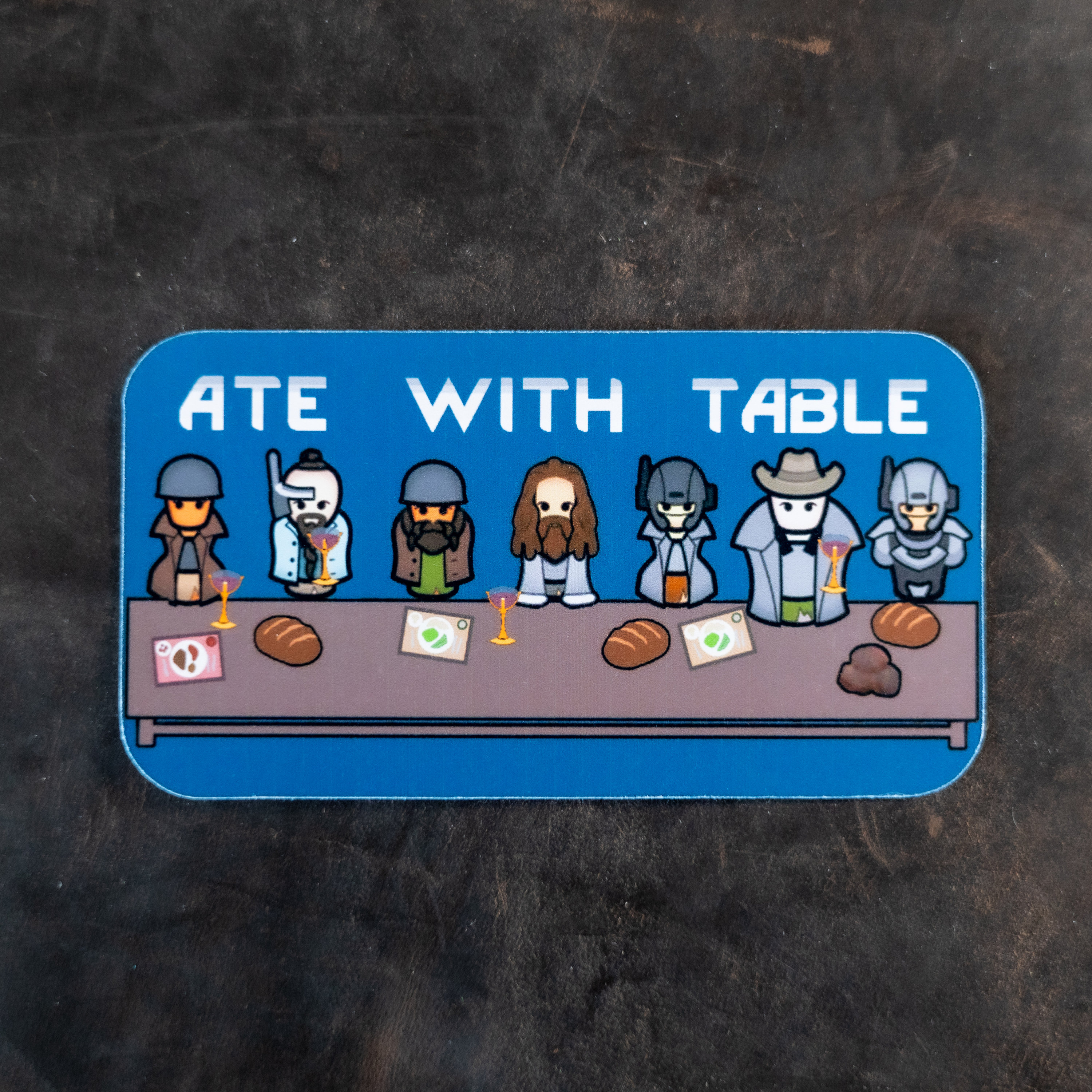 Rimworld Sticker Holy Supper, Ate With Table, Rimworld Sticker for ...
