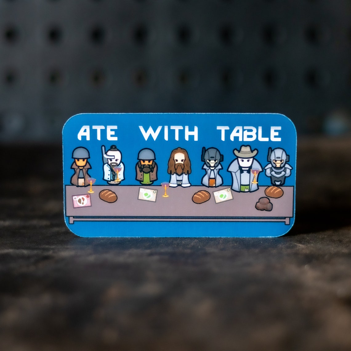 Rimworld Sticker Holy Supper, Ate With Table, Rimworld Sticker for ...