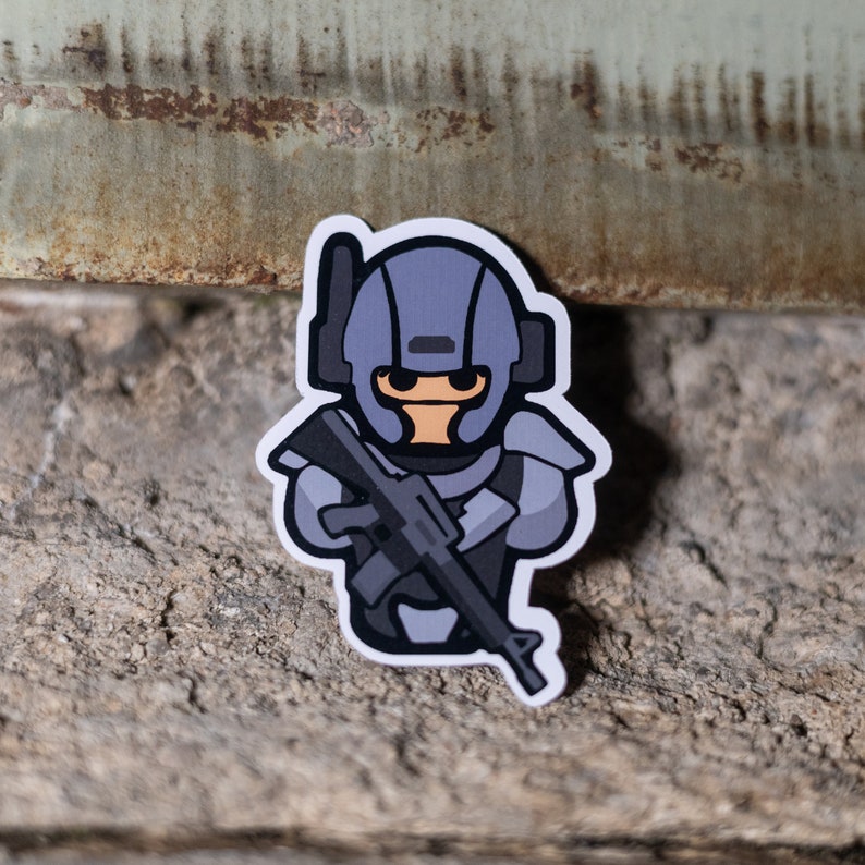 Rimworld Colonist Sticker Pack, 5 Randomized Survivors, Vinyl Sticker ...