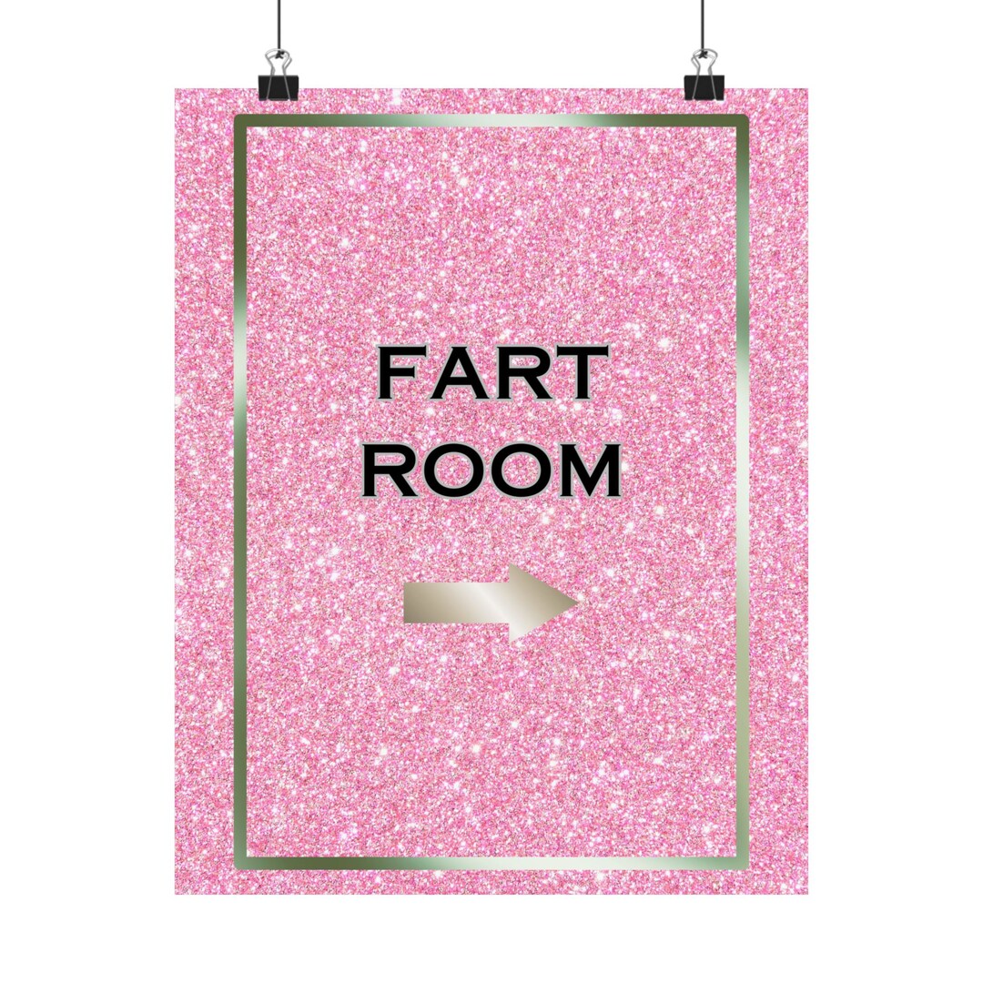 Fart Room Matte Vertical Posters, Dopamine Decor - Etsy
