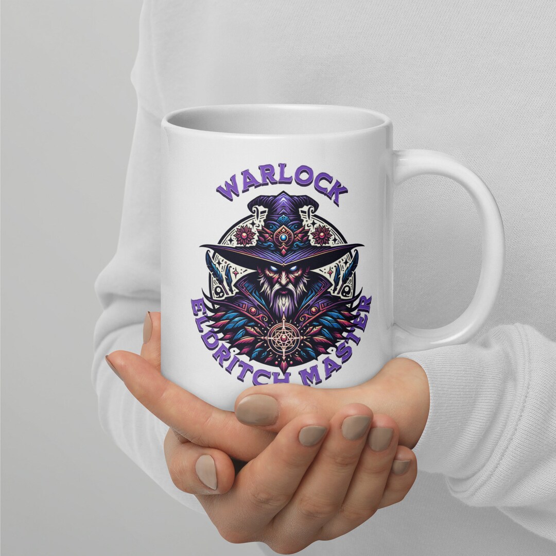 Warlock Mug Dungeons and Dragons Class Mug Dnd Mug - Etsy