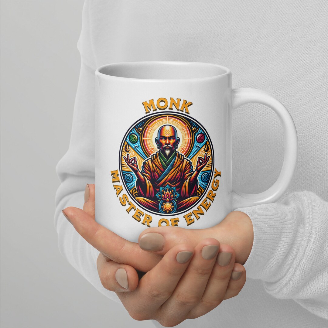 Monk Mug Dungeons and Dragons Class Mug Dnd Mug - Etsy
