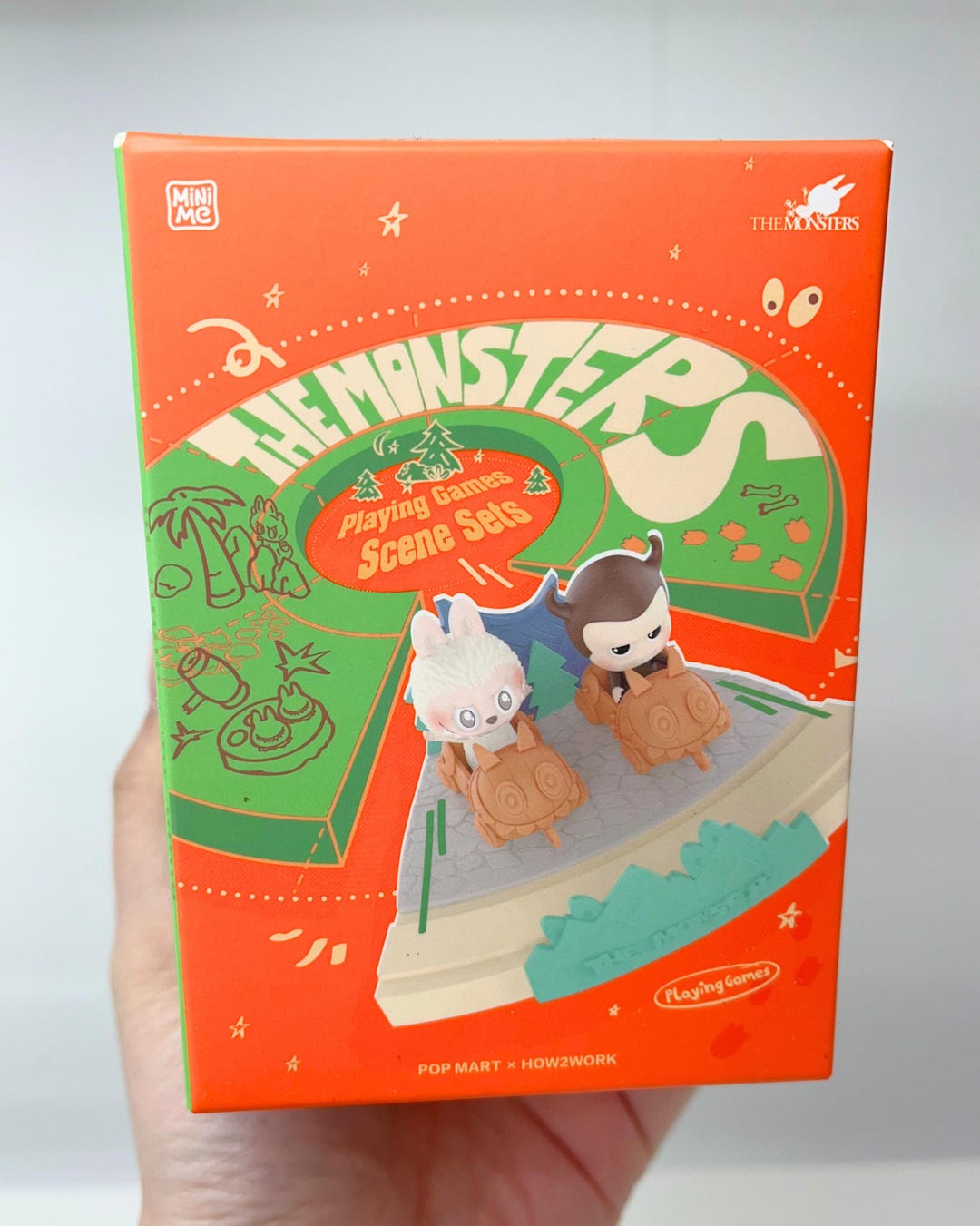 THE MONSTERS Playing Games Series Scene Sets - Etsy