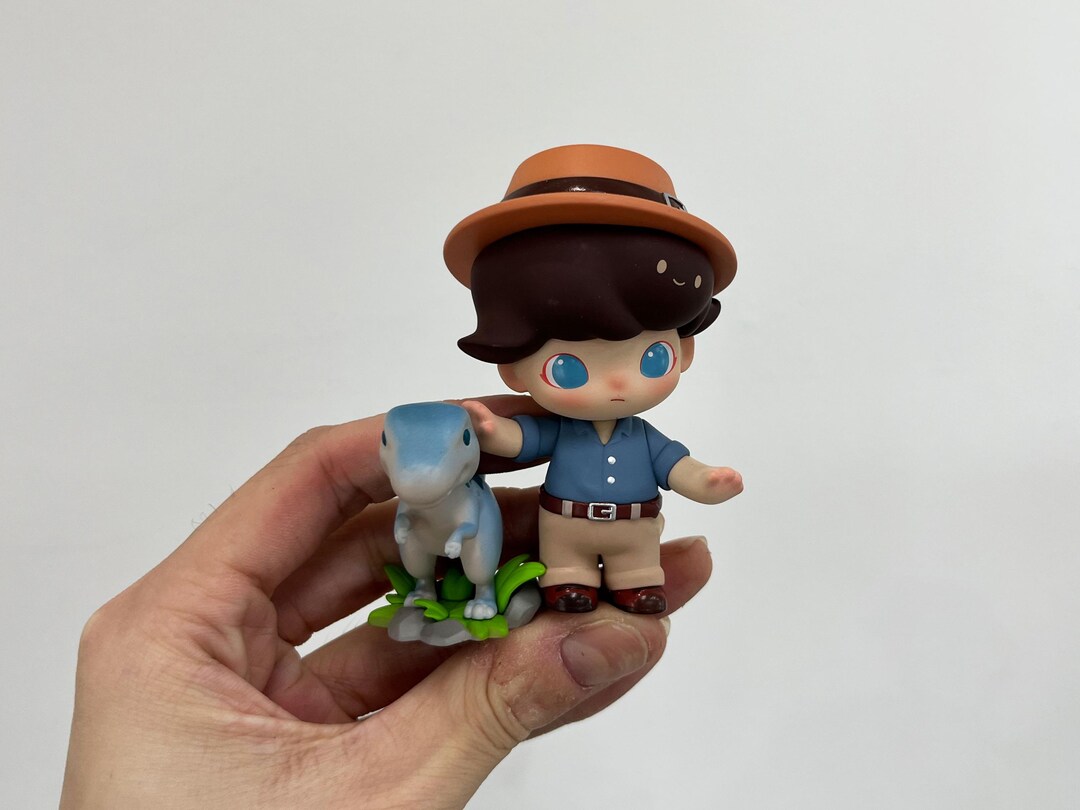 DIMOO Jurassic World Series Figure - Dinosaur Trainer - Etsy