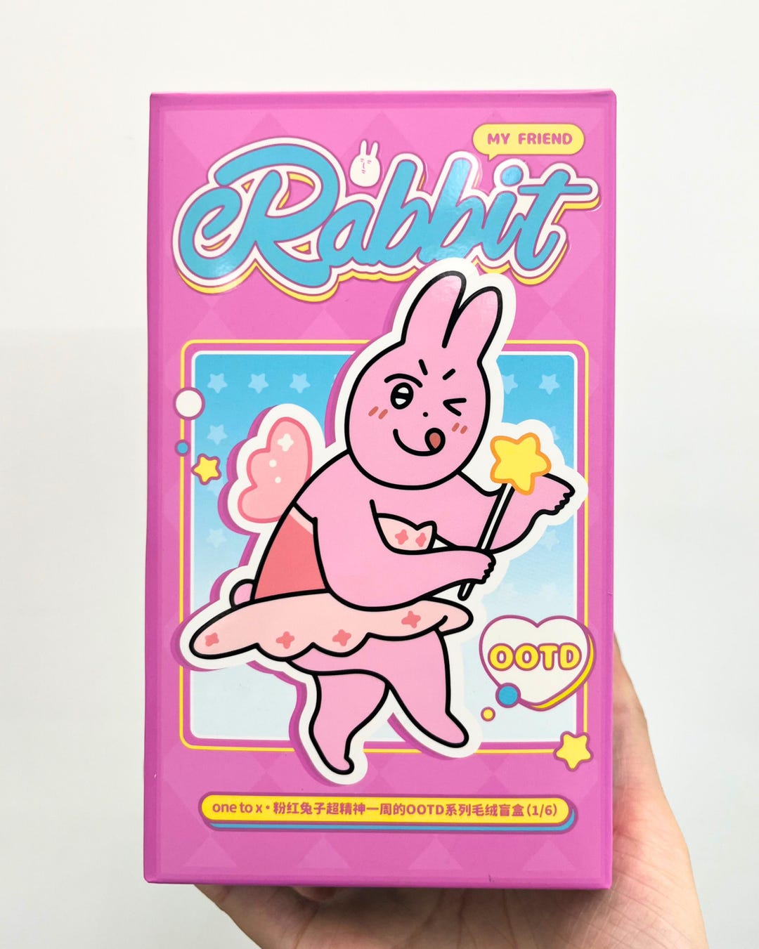 PLZDOT My Friend Rabbit OOTD Plush Series Blind Box - Etsy