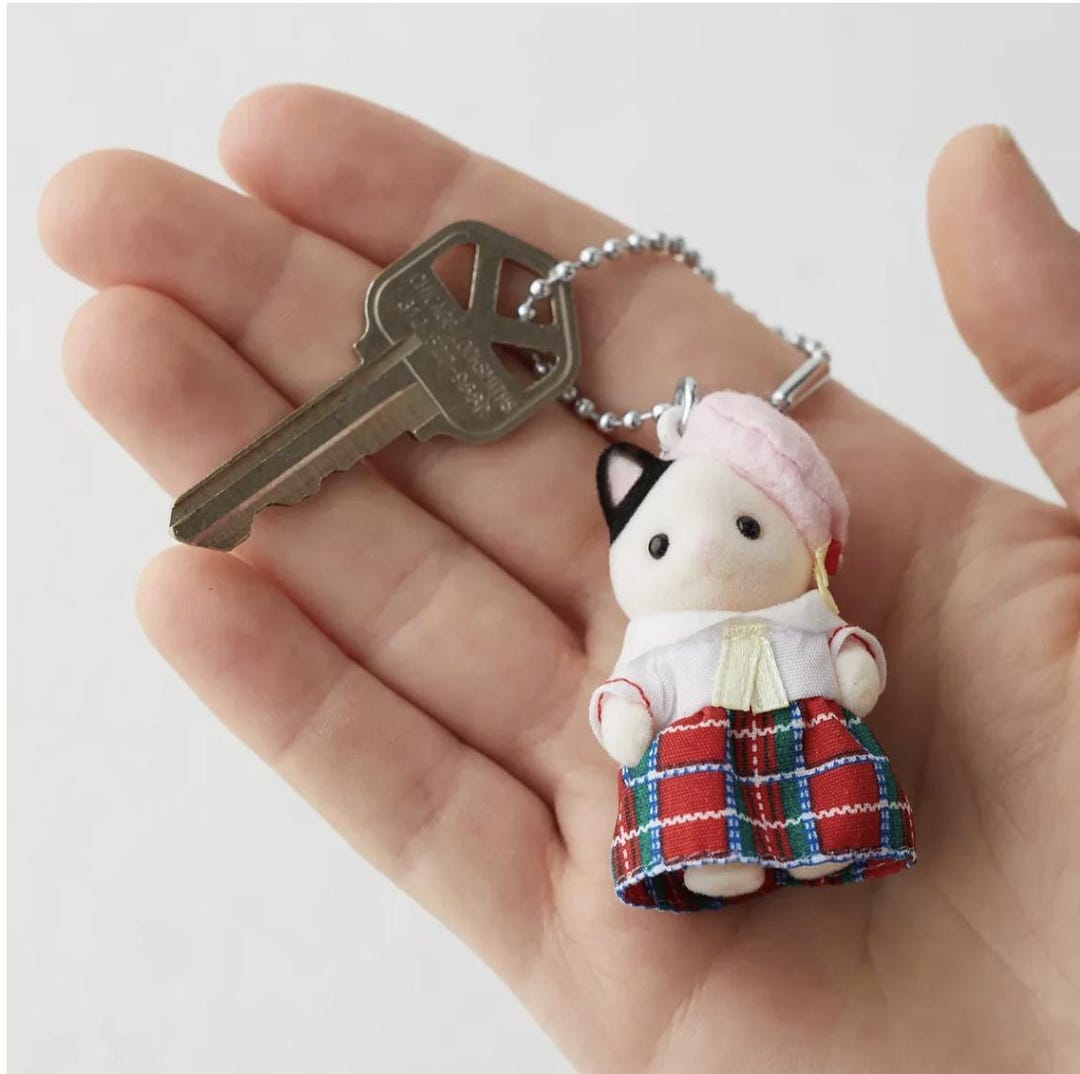 Calico Critters Keychain - Etsy