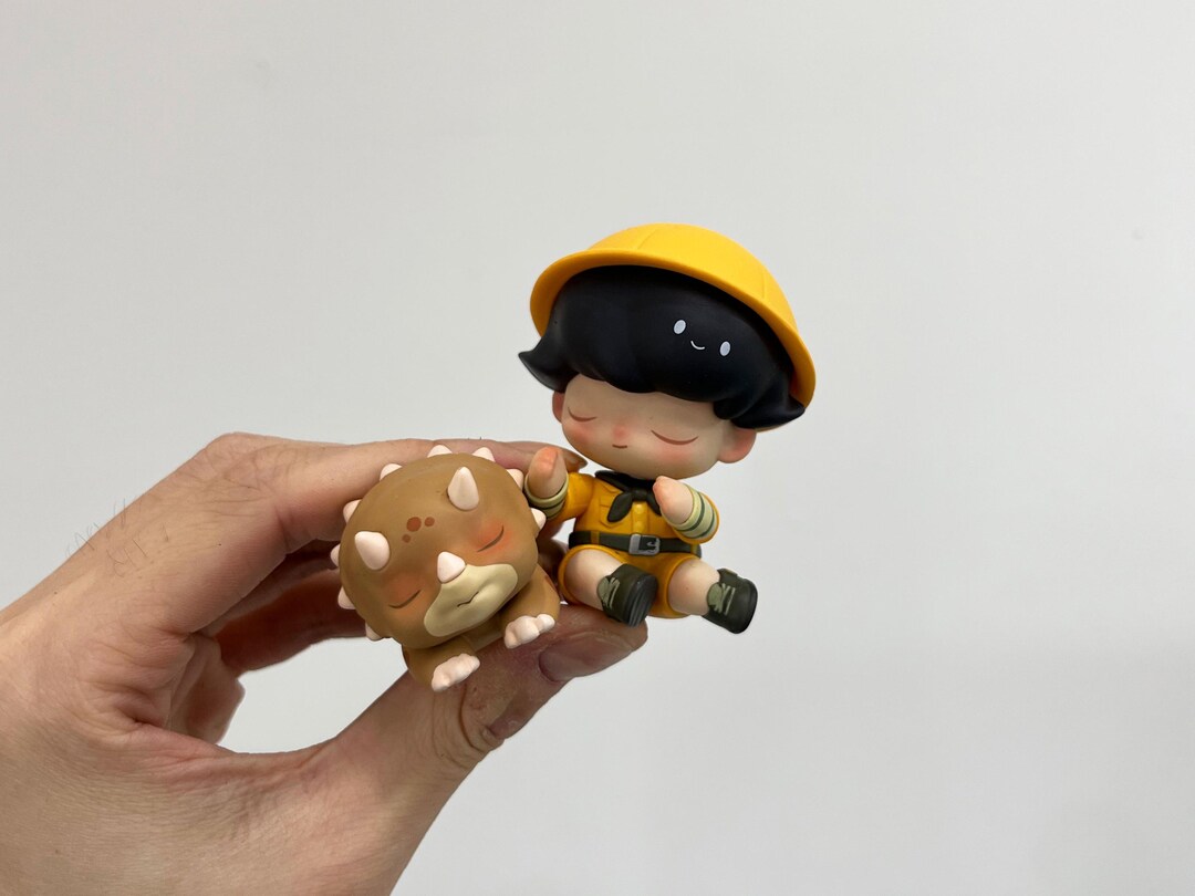 DIMOO Jurassic World Series Figure Hug a Dinosaur - Etsy