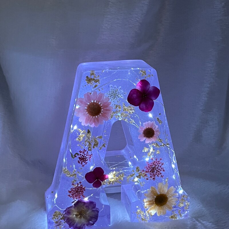 Led Resin Table - Etsy