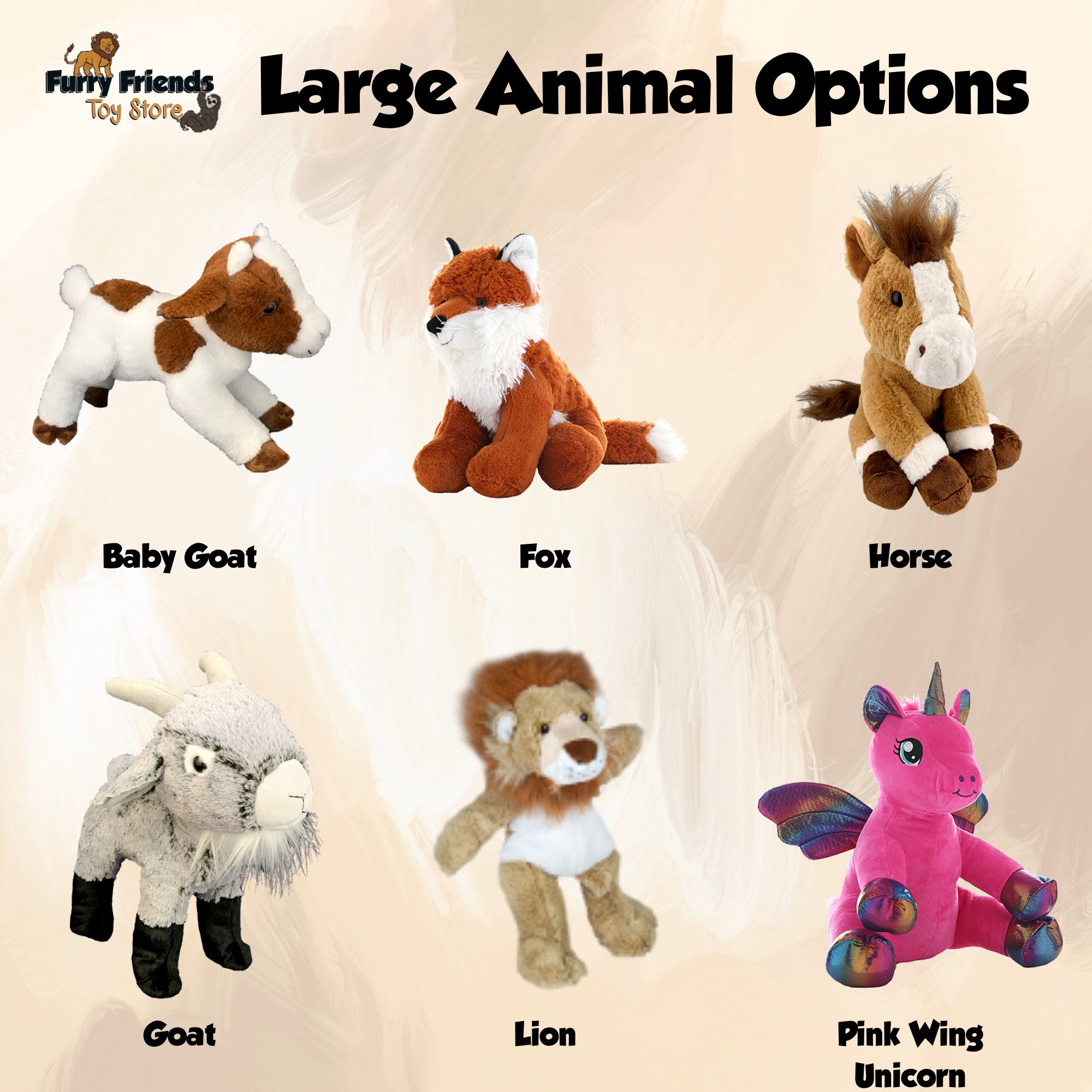 Make Your Own Stuffed Animal Party Pack: 10 Adorable Unstuffed Friends ...