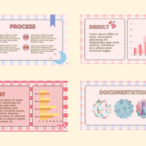 Simple Pink Presentation Template - Etsy