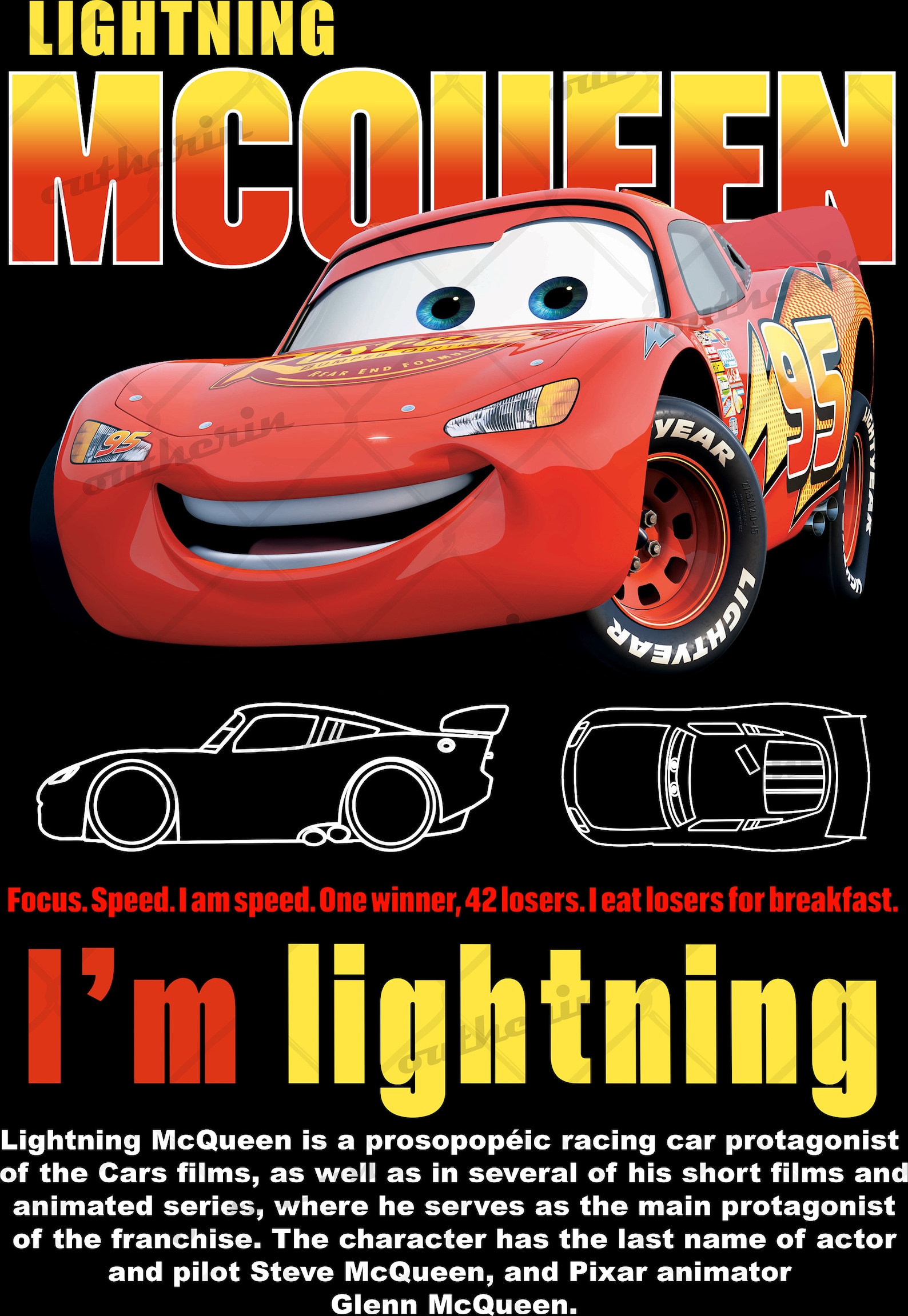 Design PNG Mcqueen and Sally - Etsy