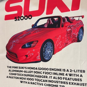 Design Suki Fast and Furious - Etsy