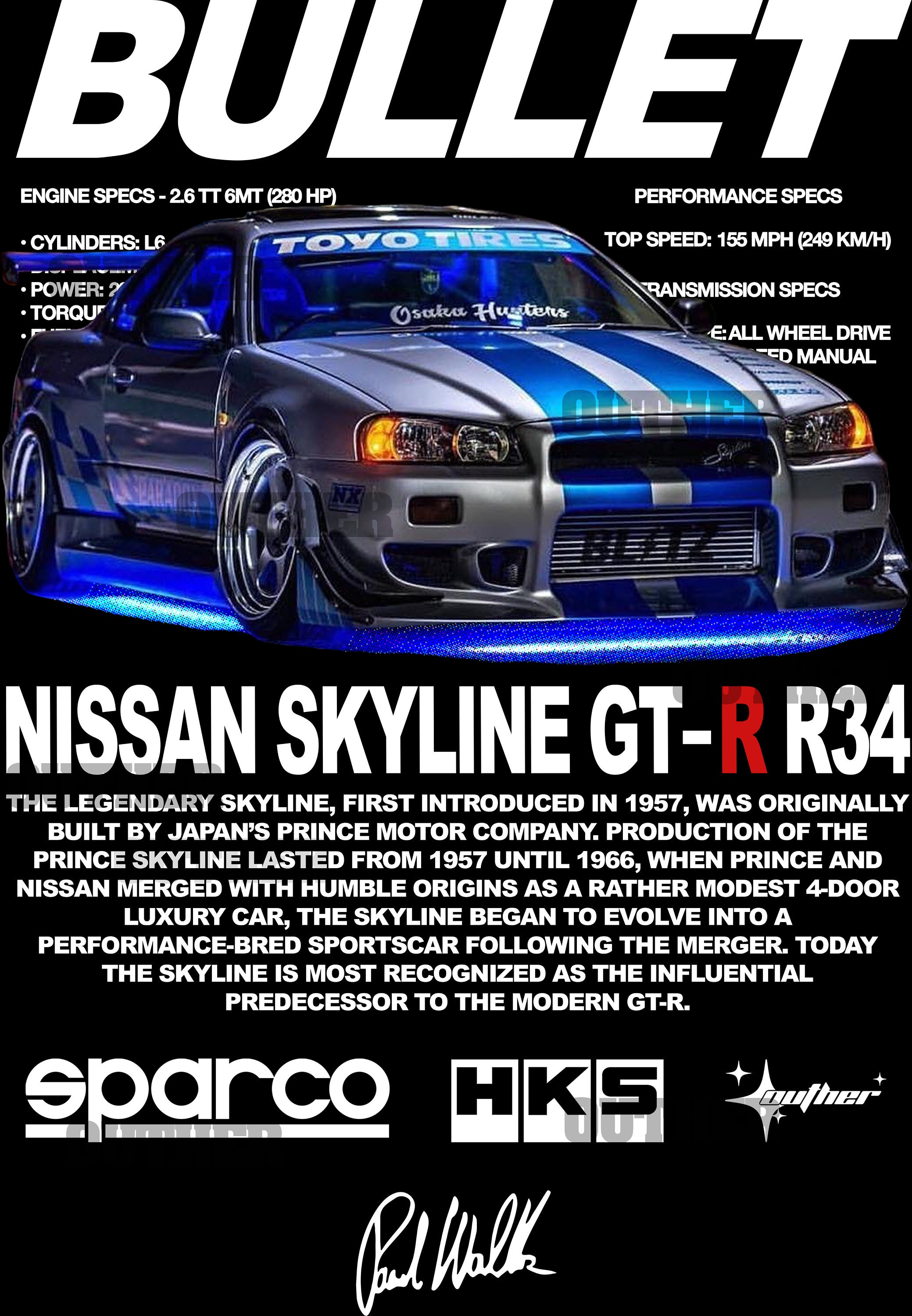 Design Bullet Fast and Furious - Etsy México