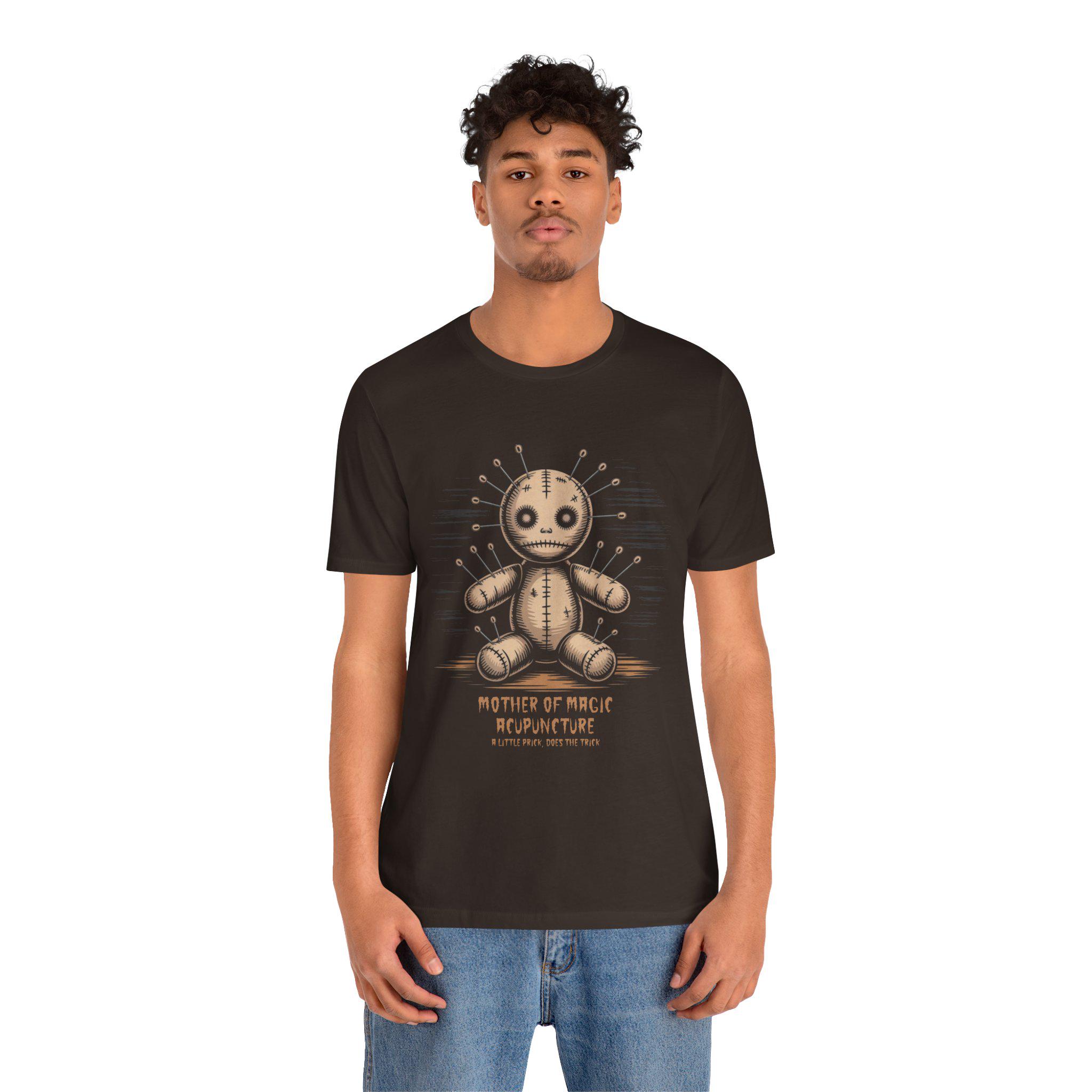 Mother of Magic Acupuncture Shirt, Voodoo Doll Graphic Tee, Gothic ...