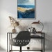 Modern Style Coast Painting V2: Loose Brush Strokes Contemporary Art ...