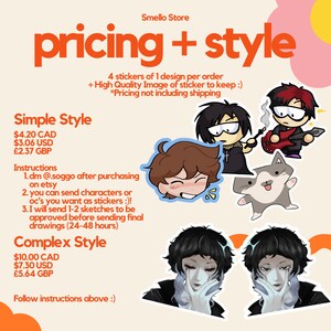 Commissioned Custom Stickers Smellostore SP Style, Simple Complex ...