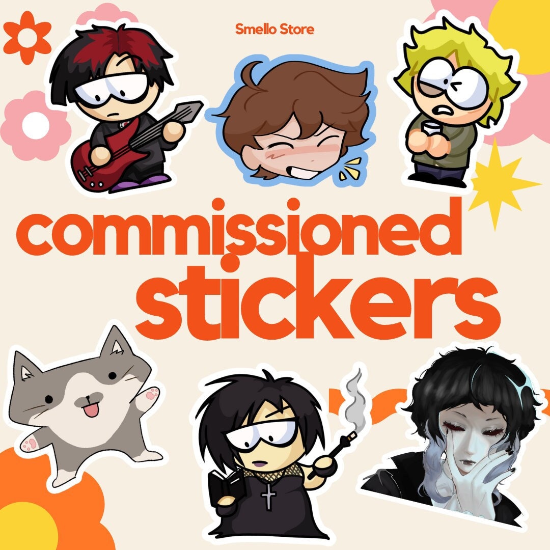 Commissioned Custom Stickers Smellostore SP Style, Simple Complex ...