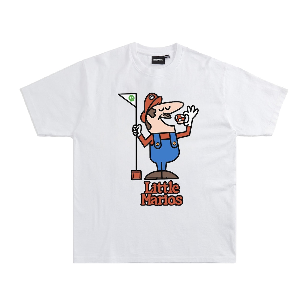 Little Marios Super Mario Graphic T-shirt anime, Manga, Nostalgia ...