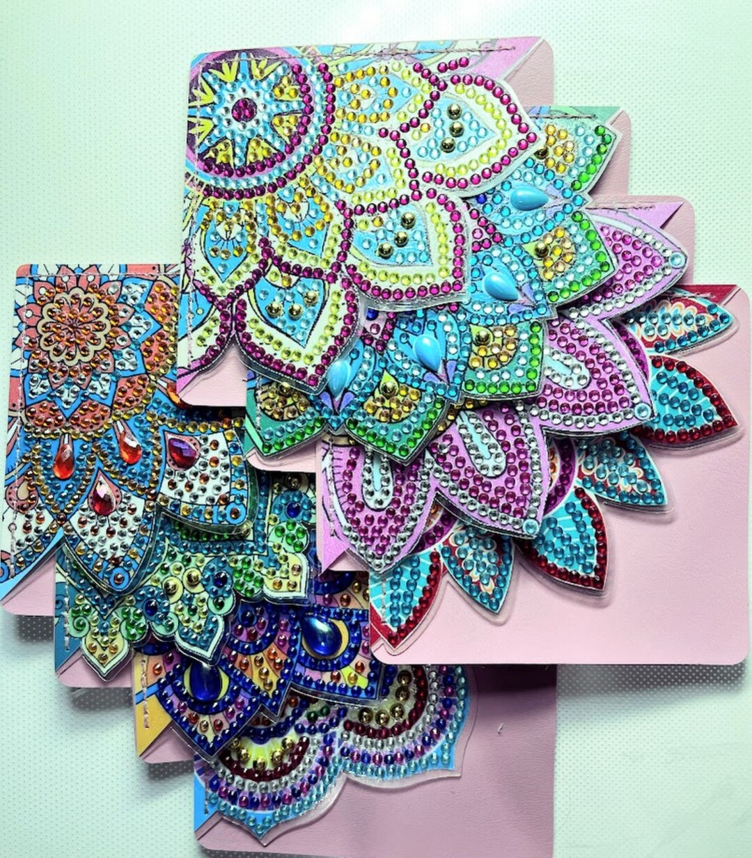 Colorful Mandala Corner Bookmark - Etsy