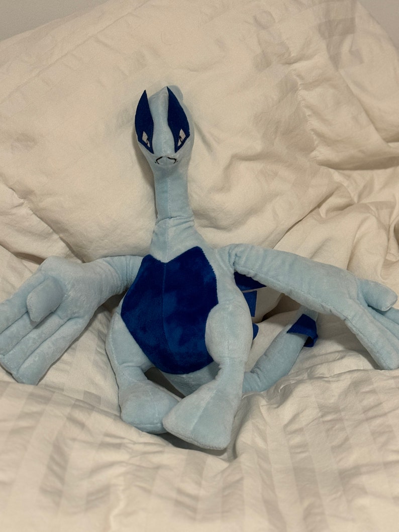 Pokemon Plush Lugia Plush Legendary Plush Legendary Pokemon White Plush ...