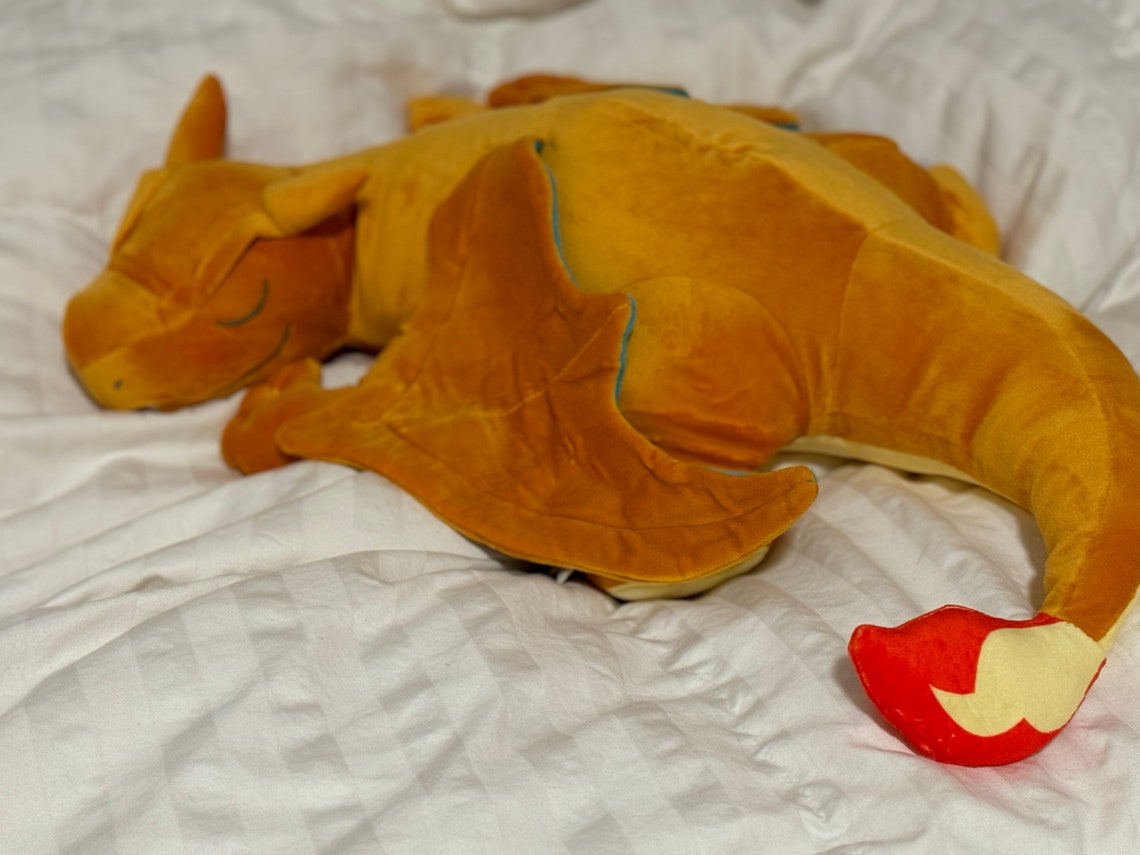 Pokemon Plush Sleeping Charizard Plush Pokemon Toy Anime Pokemon ...