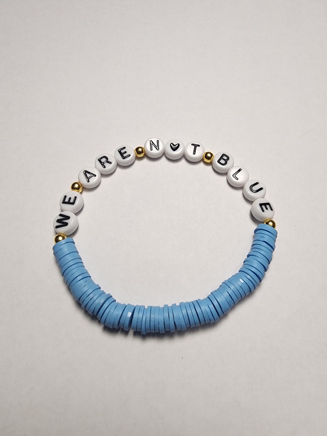 Custom Newjeans Kpop We Are Not Blue Braclet - Etsy