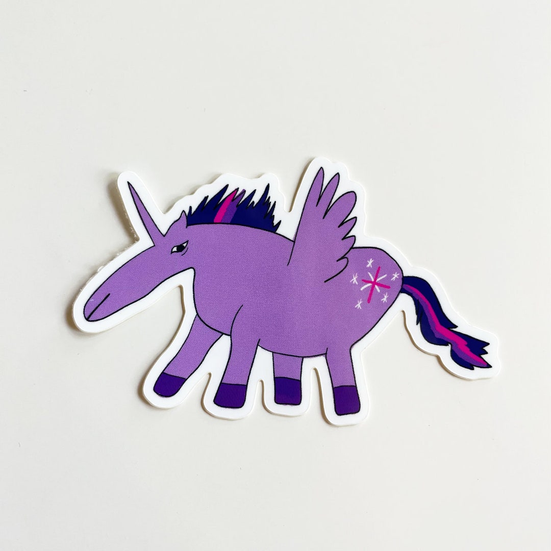 Honse Meme Twilight Sparkle MLP 3" Glossy Vinyl Sticker - Etsy