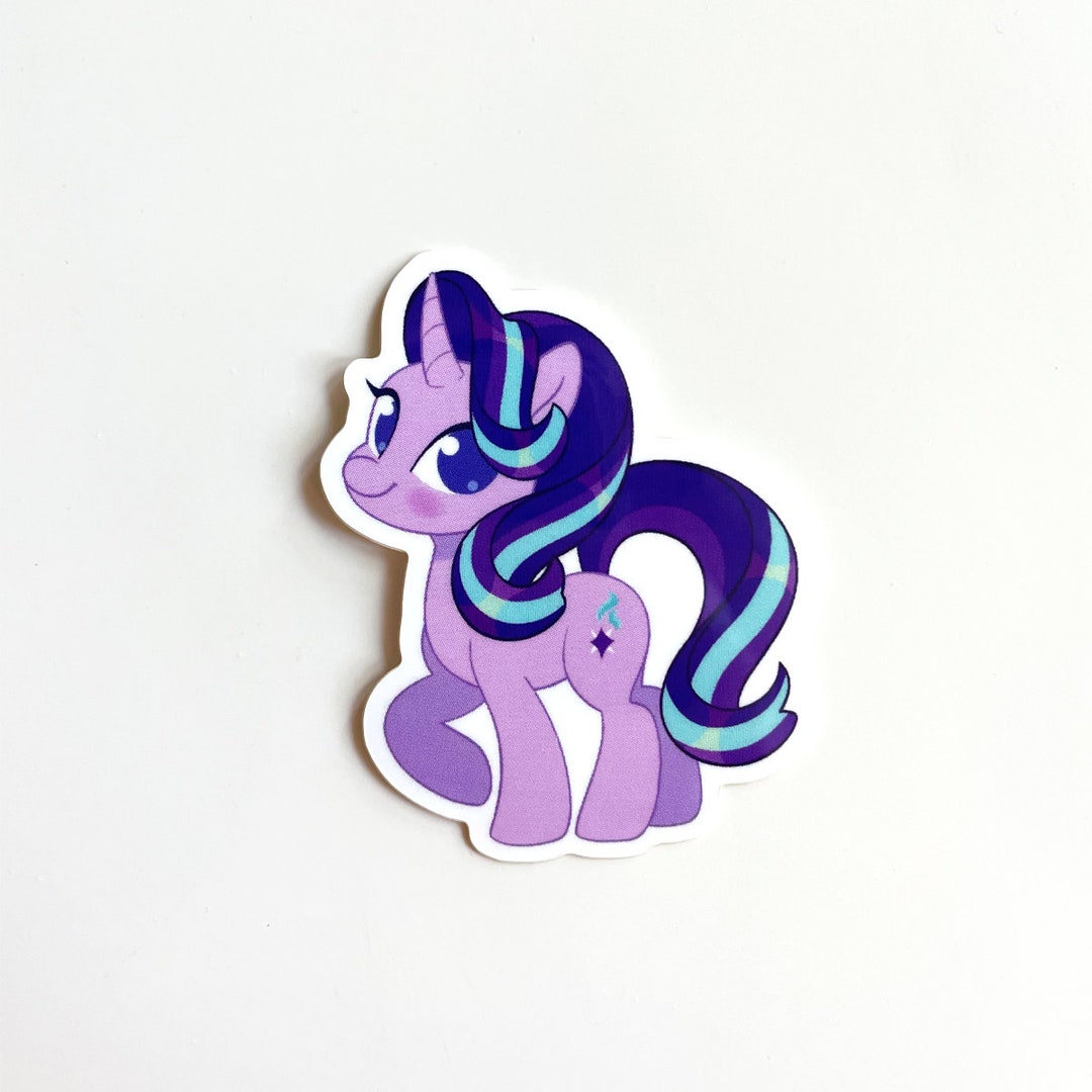 Starlight Glimmer MLP Chibi 2" Glossy Vinyl Sticker - Etsy