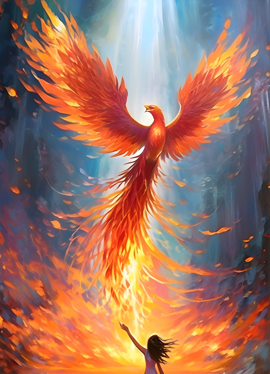 Rising Phoenix Poster - Etsy
