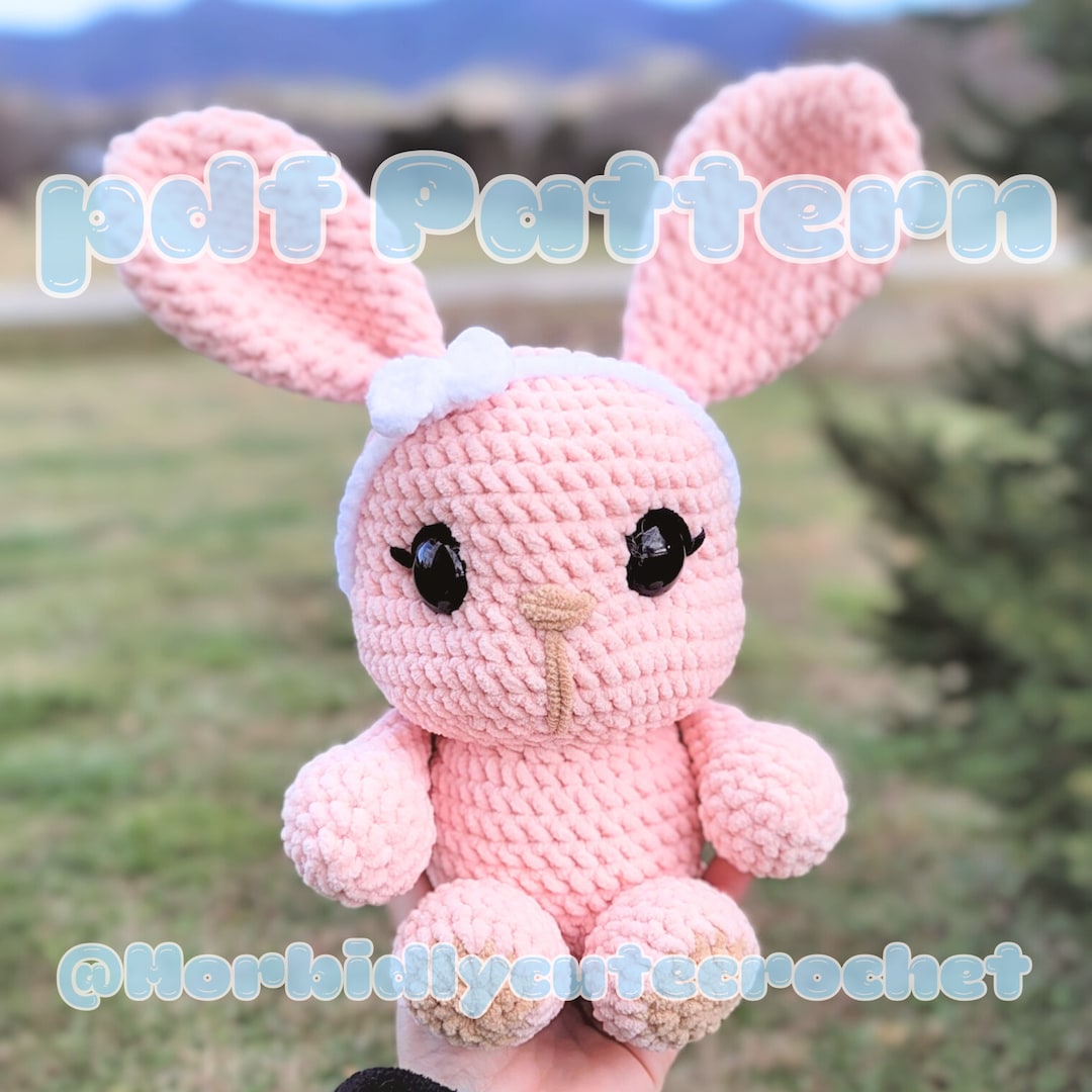 Barnyard Bunny Crochet Pattern - Etsy