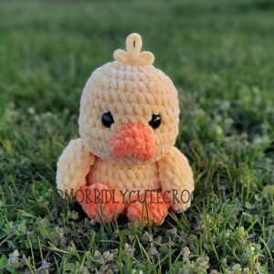 Mini Barnyard Duck Crochet Pdf Pattern Low Sew and Easy - Etsy