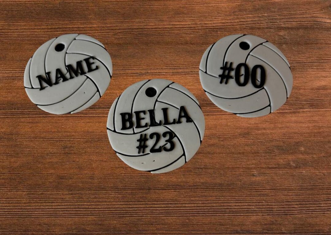 TEAM PACK | Personalized Volleyball Keychain - Etsy