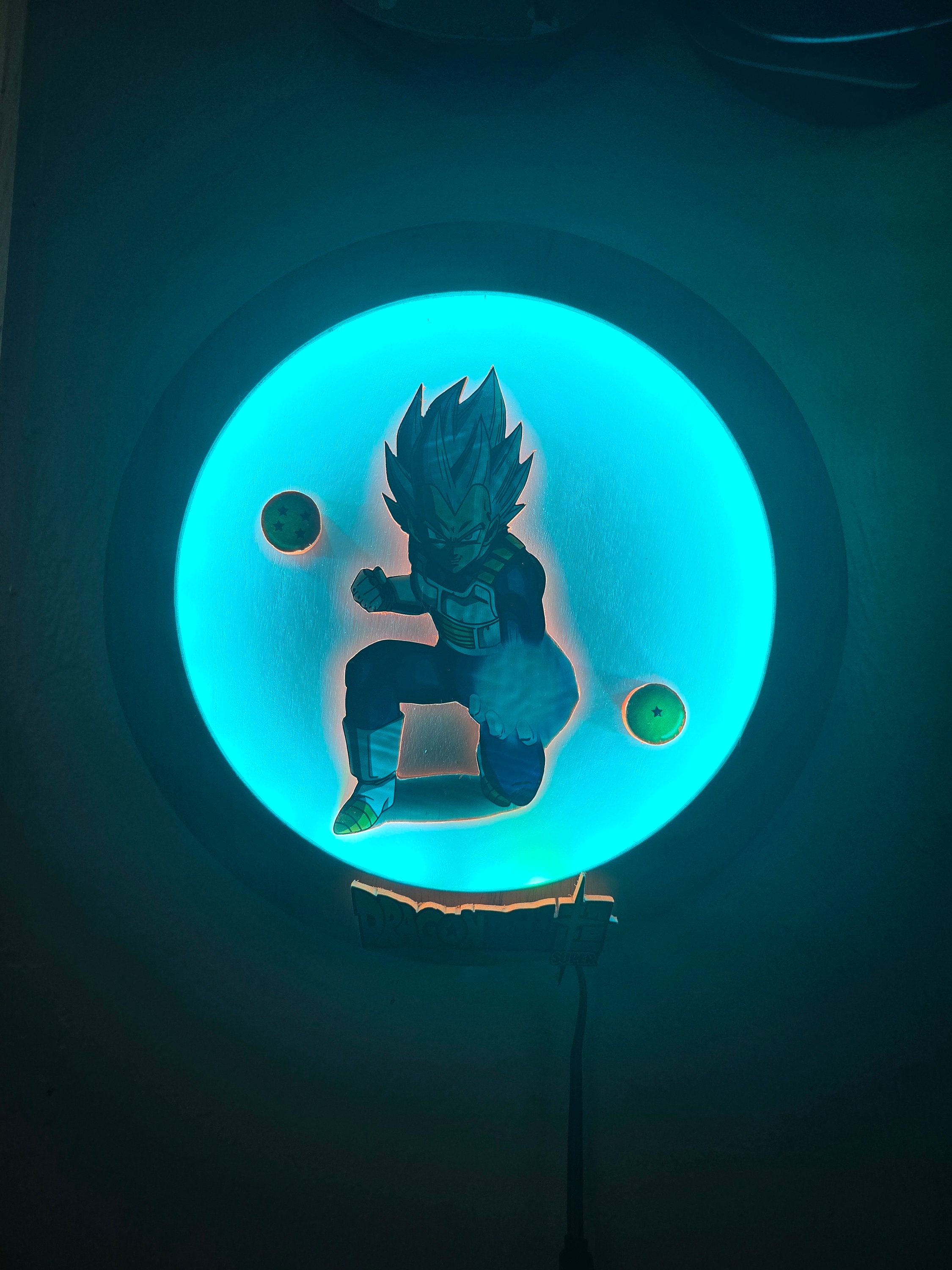 Vegeta LED Lights Lamps 5w, Different Colors With Remote Control to ...