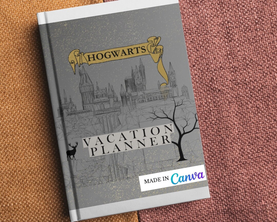 Edition Hogwarts Vacation Planner Digital - Etsy