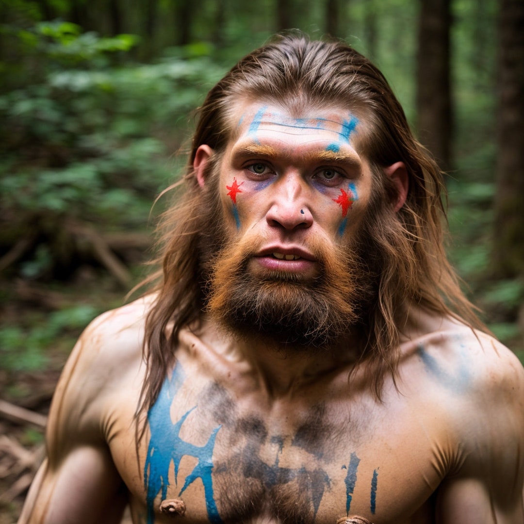 Neanderthal Realism: Photographic Journey Into Prehistoric Times - Etsy