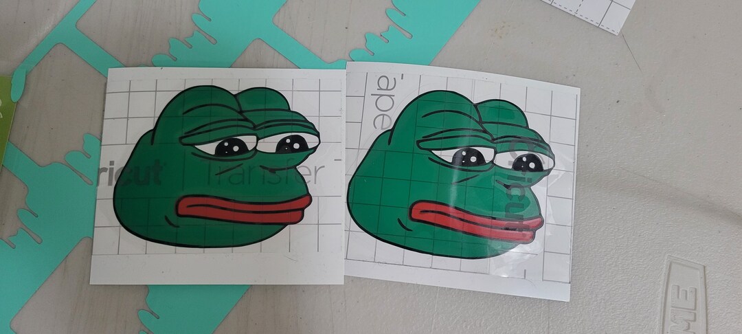 Pepe Vinyl Sticker (meme Frog) - Etsy