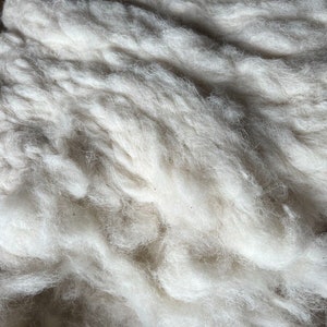 FELTING Natural Fiber Sheep Wool WASHED Stuffing Insulation Filling 4 ...