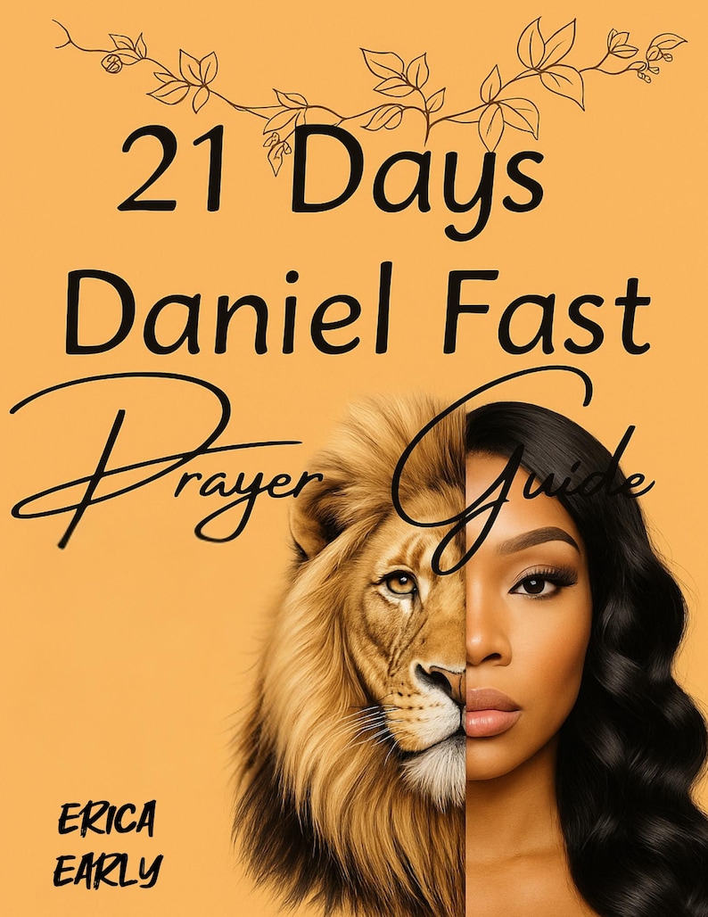 21-day Daniel Fast Prayer Journal | Christian Devotional (printable PDF ...