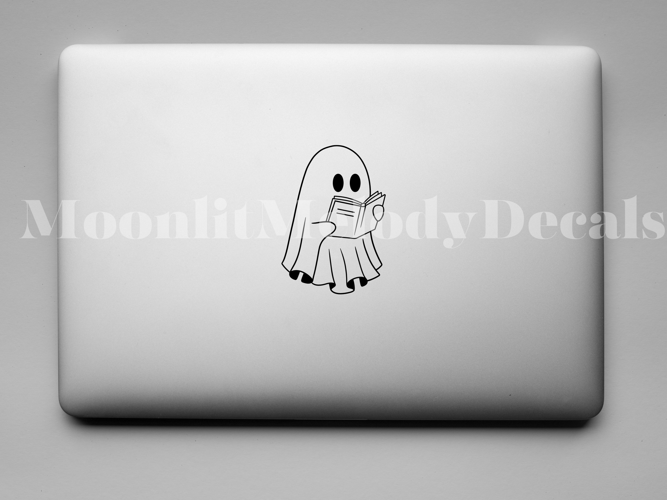 Reading Ghost Decal Car Sticker Laptop Sticker Water Bottle Sticker ...