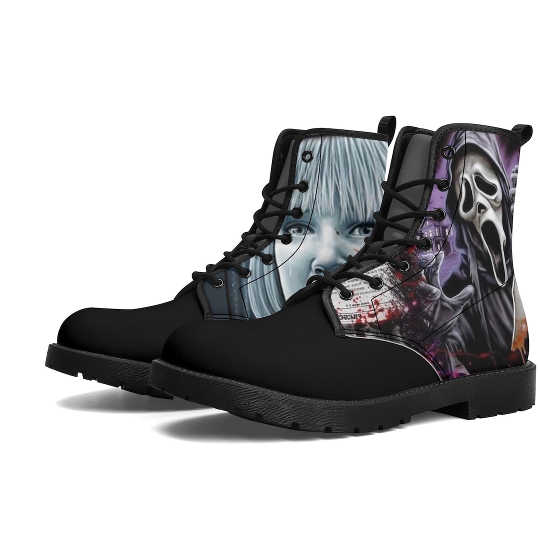 Ghostface Scream Movie Boots - Etsy