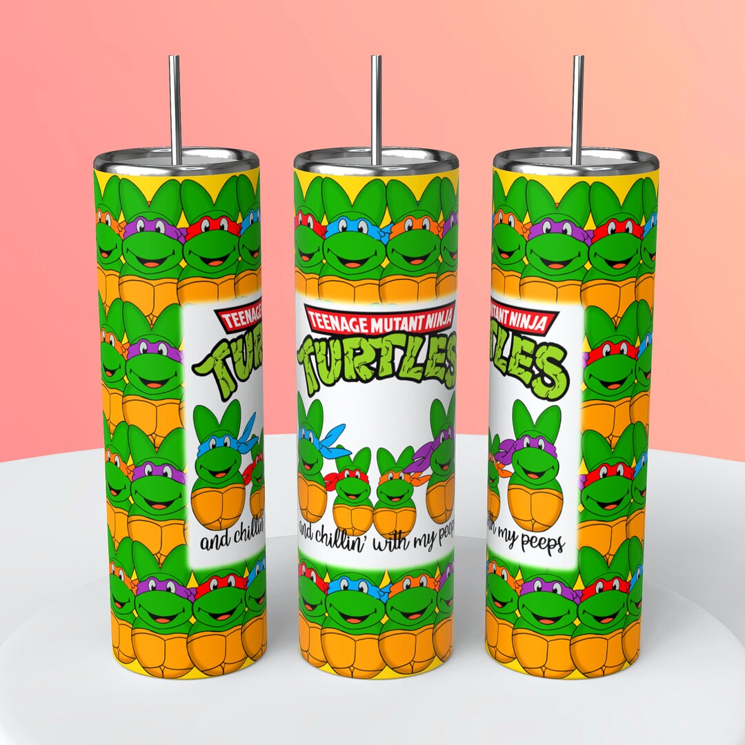 TMNT, Ninja Turtles, Peeps Easter 20oz Tumbler - Etsy