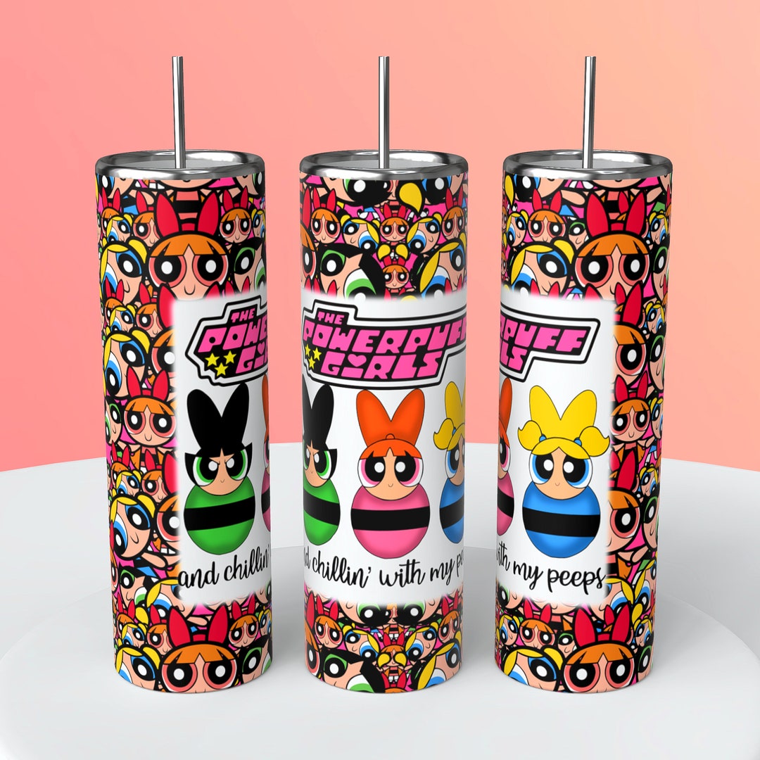 Powerpuff Girls Peeps Easter 20oz Tumbler - Etsy
