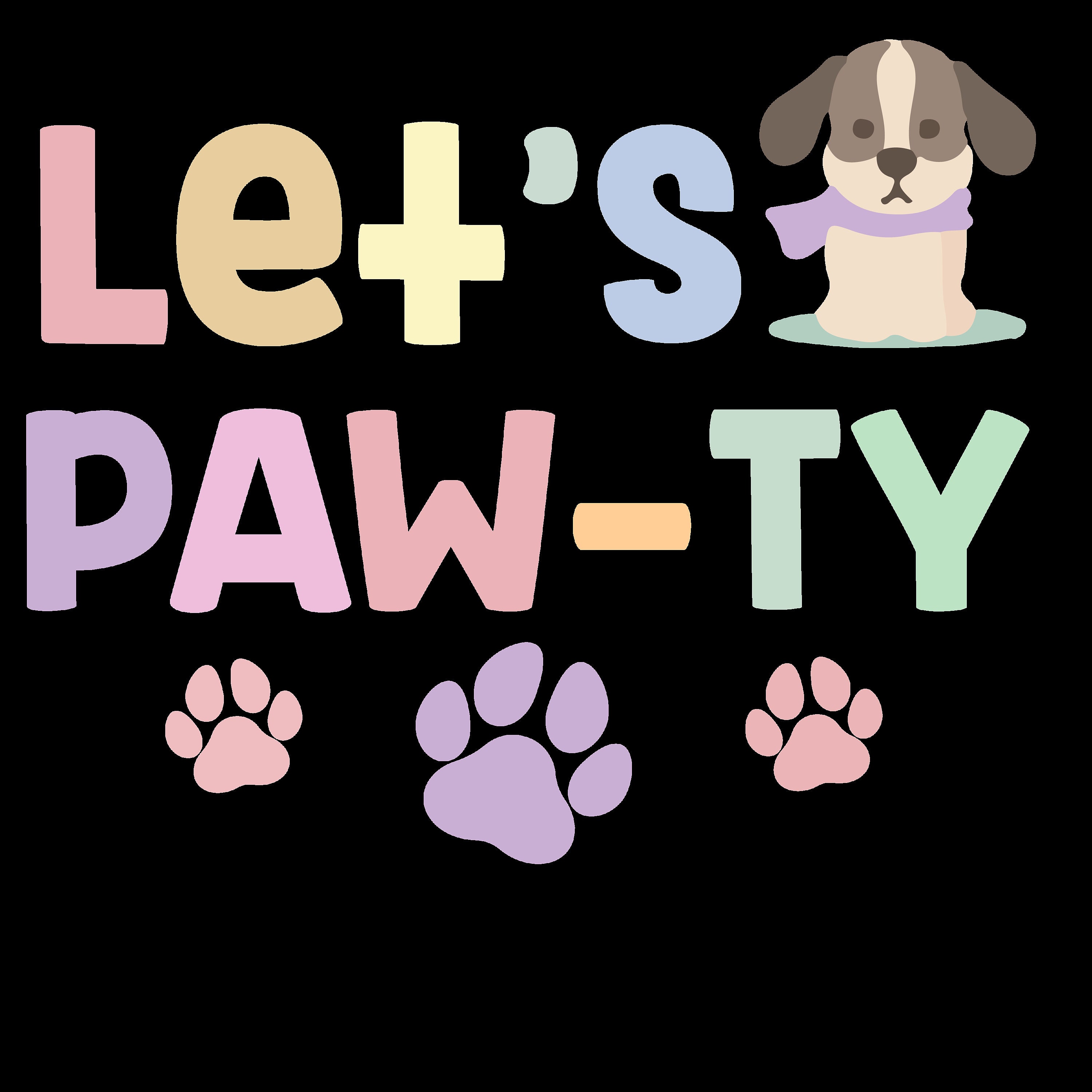 Lets PAW TY Png - Etsy