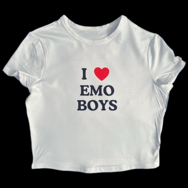 Emo Crop Tops - Etsy
