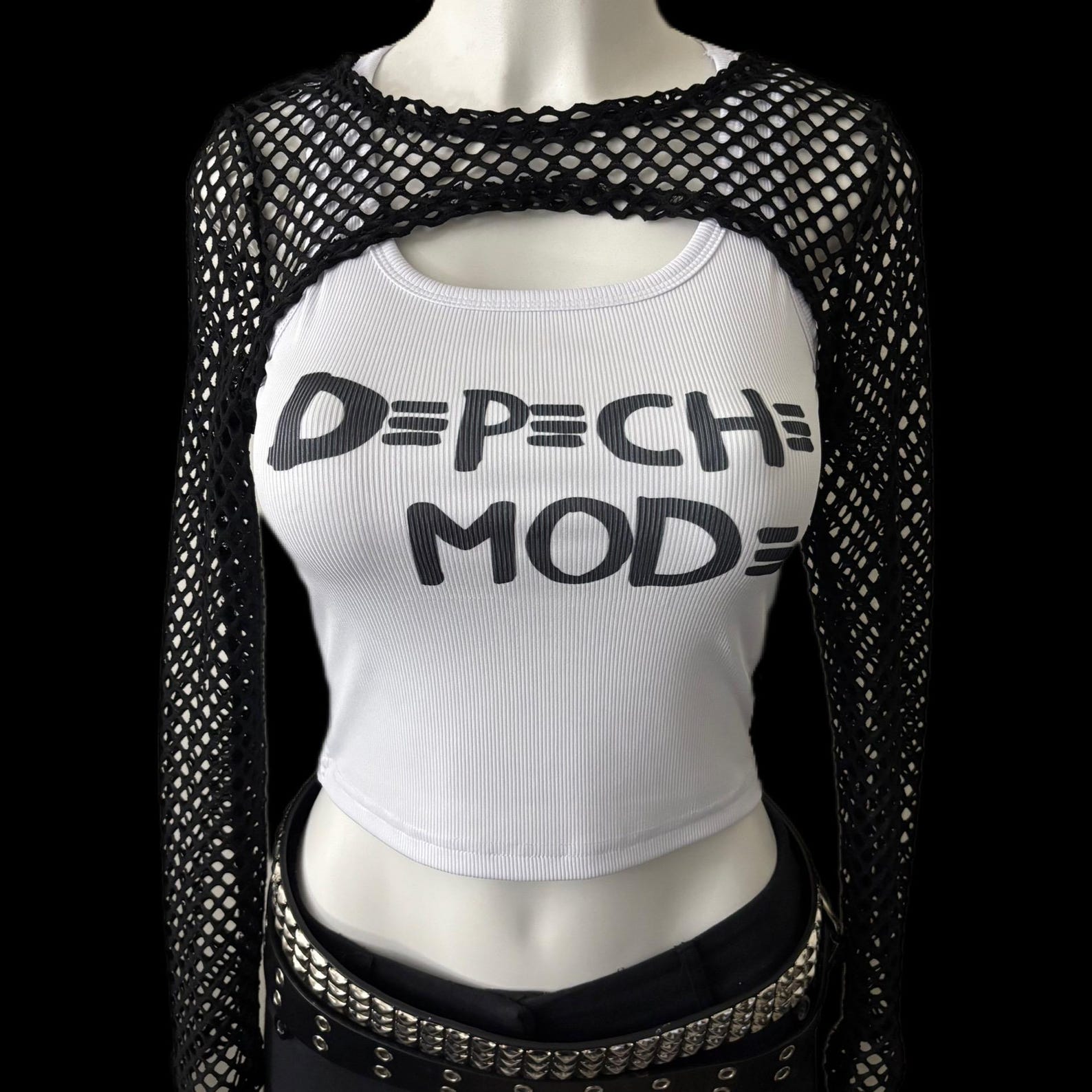 1980s British Synthpop New Wave Dark Wave Band Cropped Tank Top - Etsy
